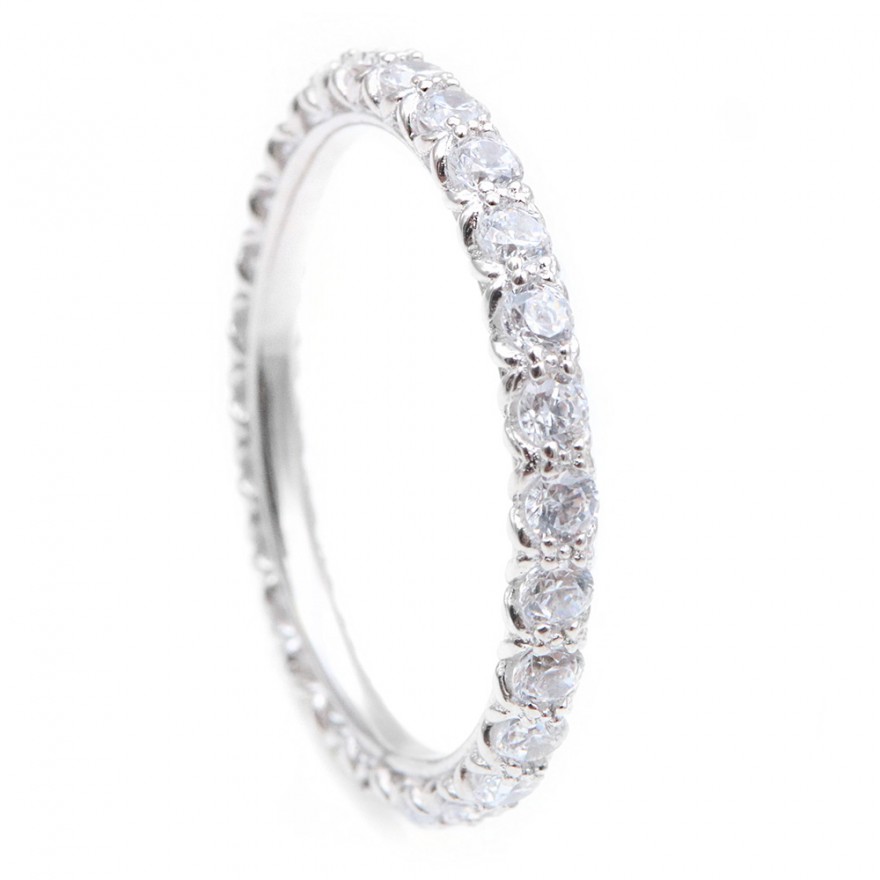 Sterling Silver CZ Stackable Ring Set SSTR00513