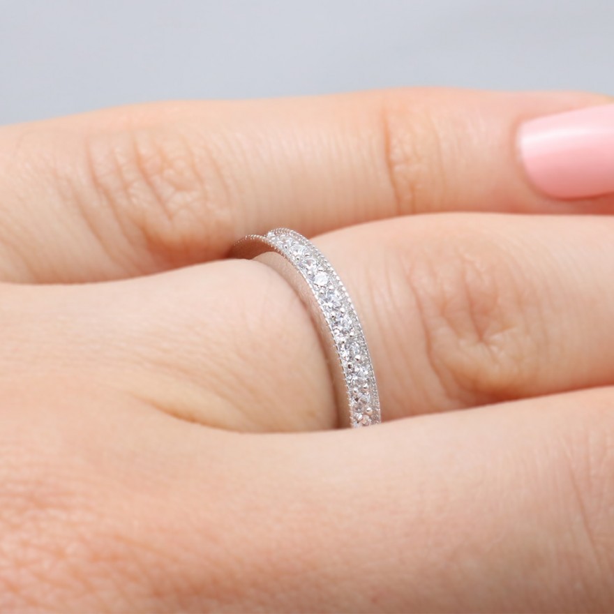 Sterling Silver CZ Stackable Ring Set SSTR00513